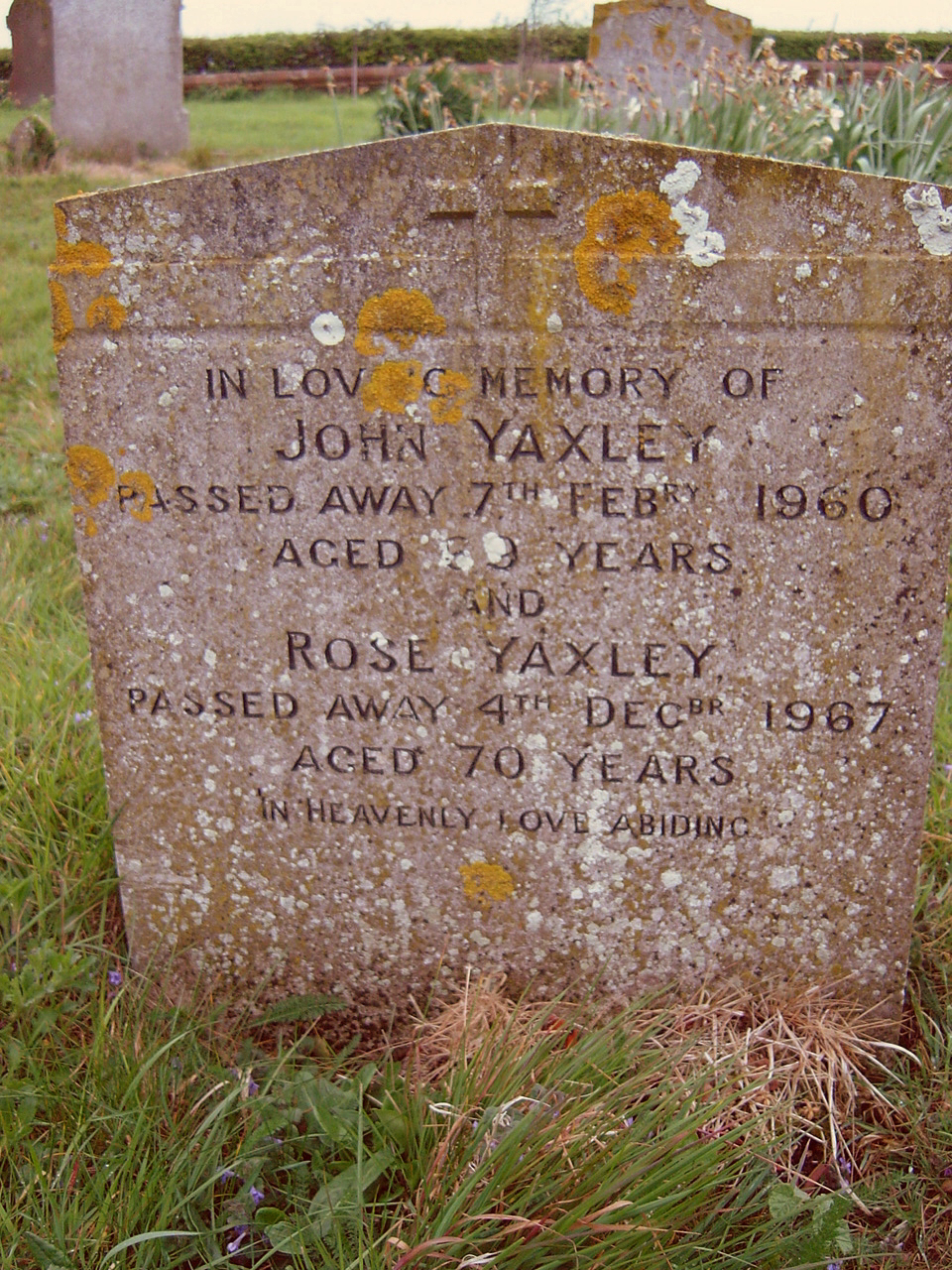 Little Snoring St Andrew's Church: Graveyard & Headstones